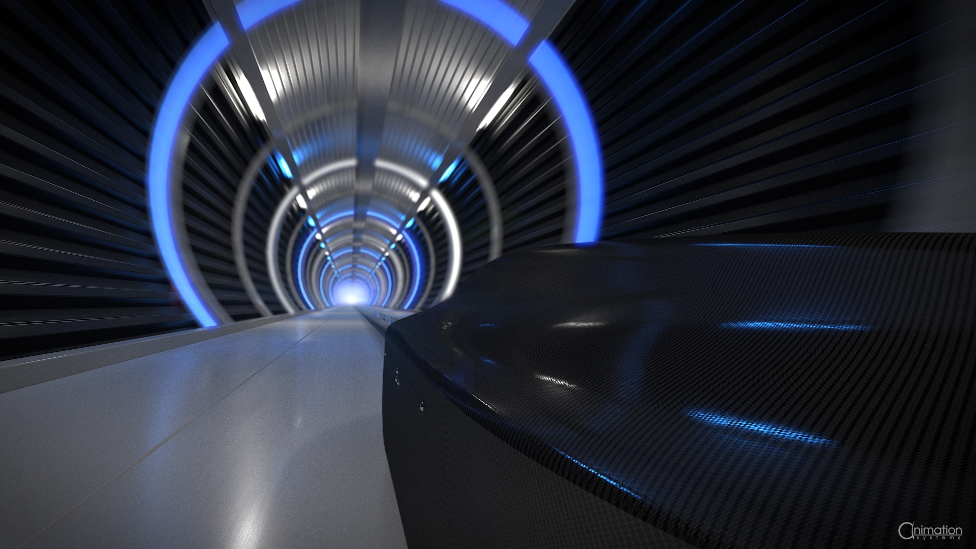 Hyperloop – Pod III – animation systems